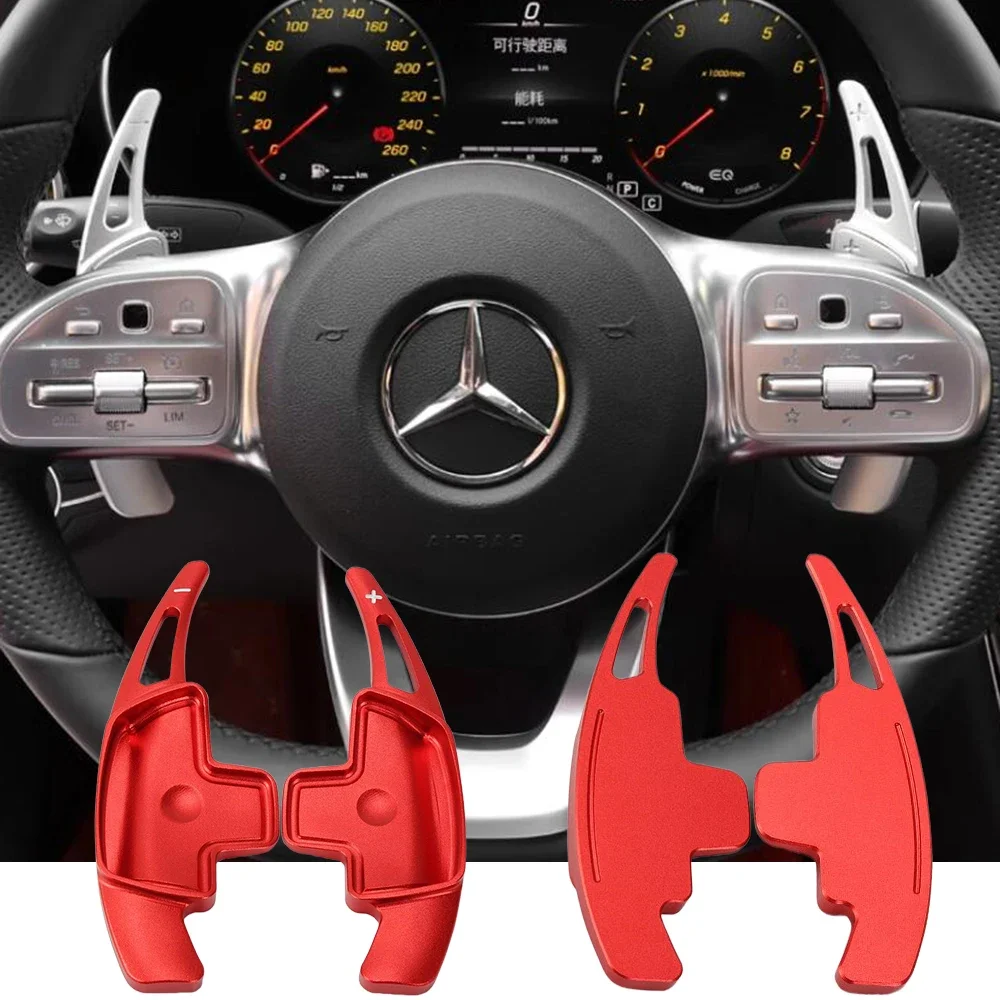 Car-Steering-Wheel-Paddle-Shifter-Gear-Shift-Extension-For-Mercedes ...