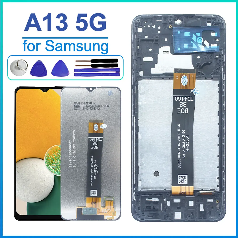 LCD for Samsung Galaxy A13 5G LCD Display Touch Screen Digitizer ...