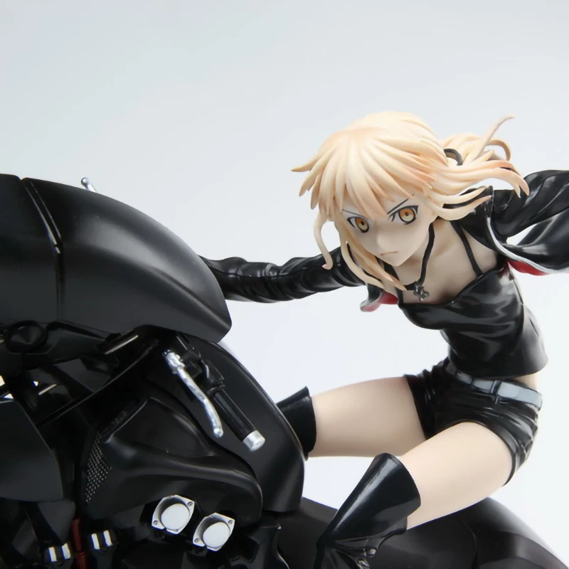 27cm FateGrand Order Altria Saber Alter Cuirassier Noir Bike 18 Scale ...
