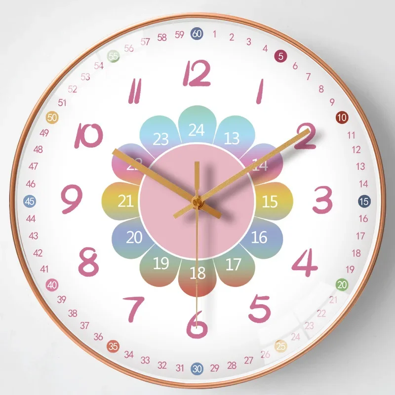 Wall-Clock-Modern-Design-Wall-Decor-Nordic-Cartoon-Kid-Room-Decorations ...