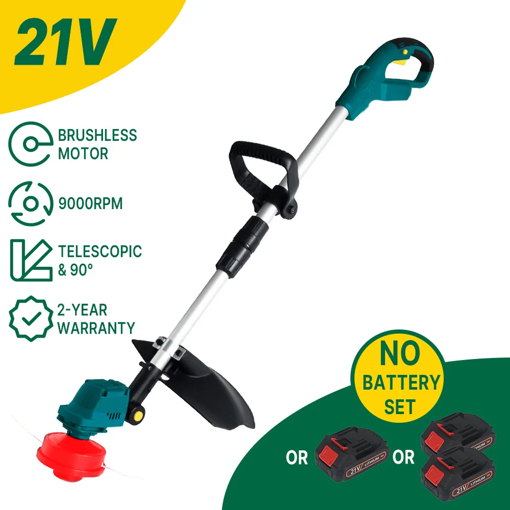 SCIMAKER-Brushless-Electric-Lawn-Mower-28000RPM-Cordless-Grass-Trimmer ...