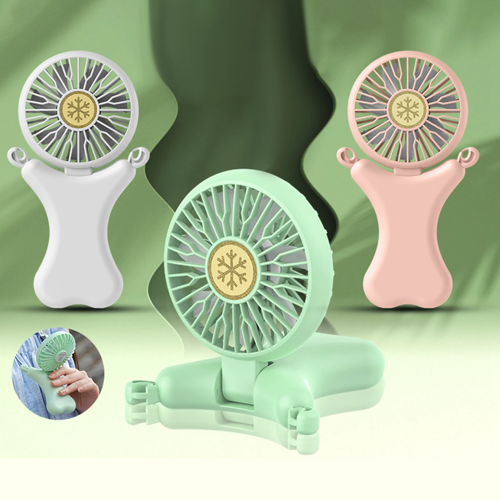 Folding-Personal-Fan-USB-Table-Fans-Bedroom-Wearable-Desk-Hand-Held-Fan ...