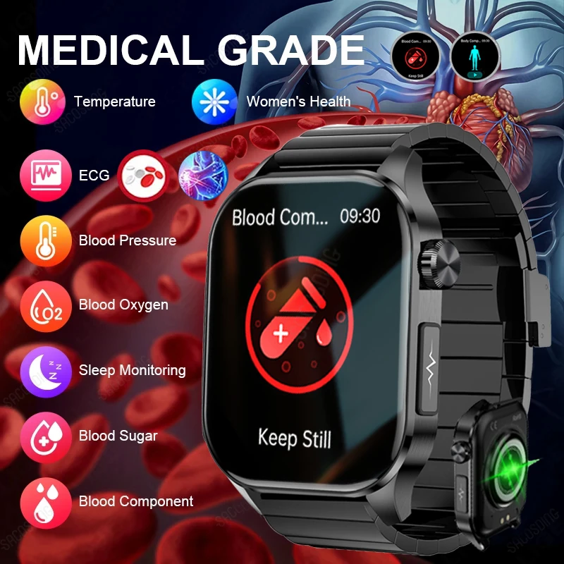 Reloj-inteligente-para-la-salud-Smartwatch-con-control-de-la-glucosa-en ...