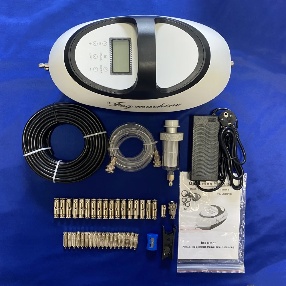 A114-High-pressure-0-5L-Min-50bar-fog-machine-18pcs-fog-nozzles-sprayer ...