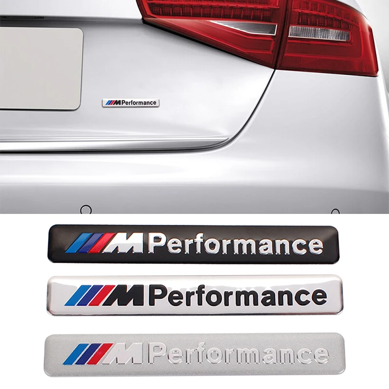 Aluminum Alloy Decals Badge Rear Trunk Sticker for F30 E34 E36 E87 E39 ...