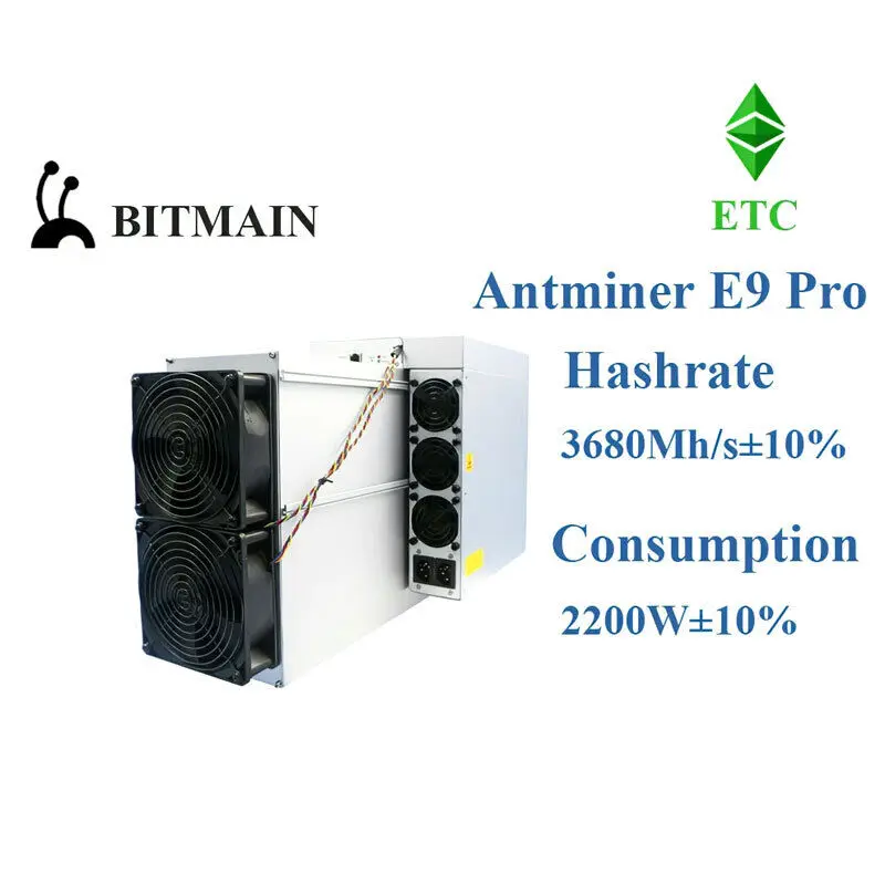 Bitmain Antminer E9 Pro 3680Mh/S 2200W Stb. – FIXO.hu
