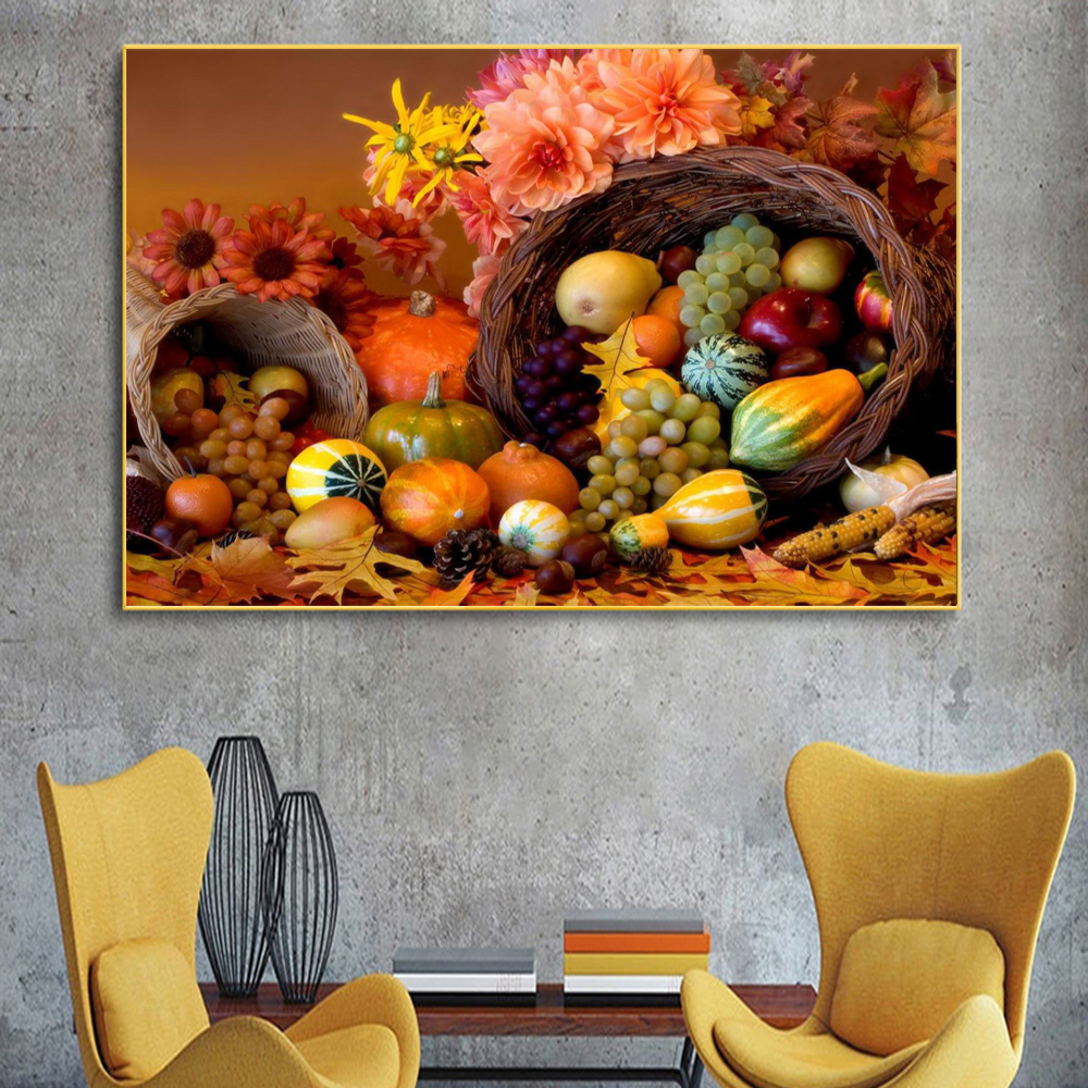 Galvanized Kitchen Wall Décor | Kitchen Poster | Canvas Painting Art ...