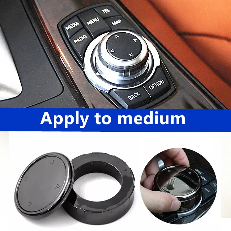 Car-Styling-Multimedia-Buttons-Cover-iDrive-Stickers-For-BMW-F20-F25 ...