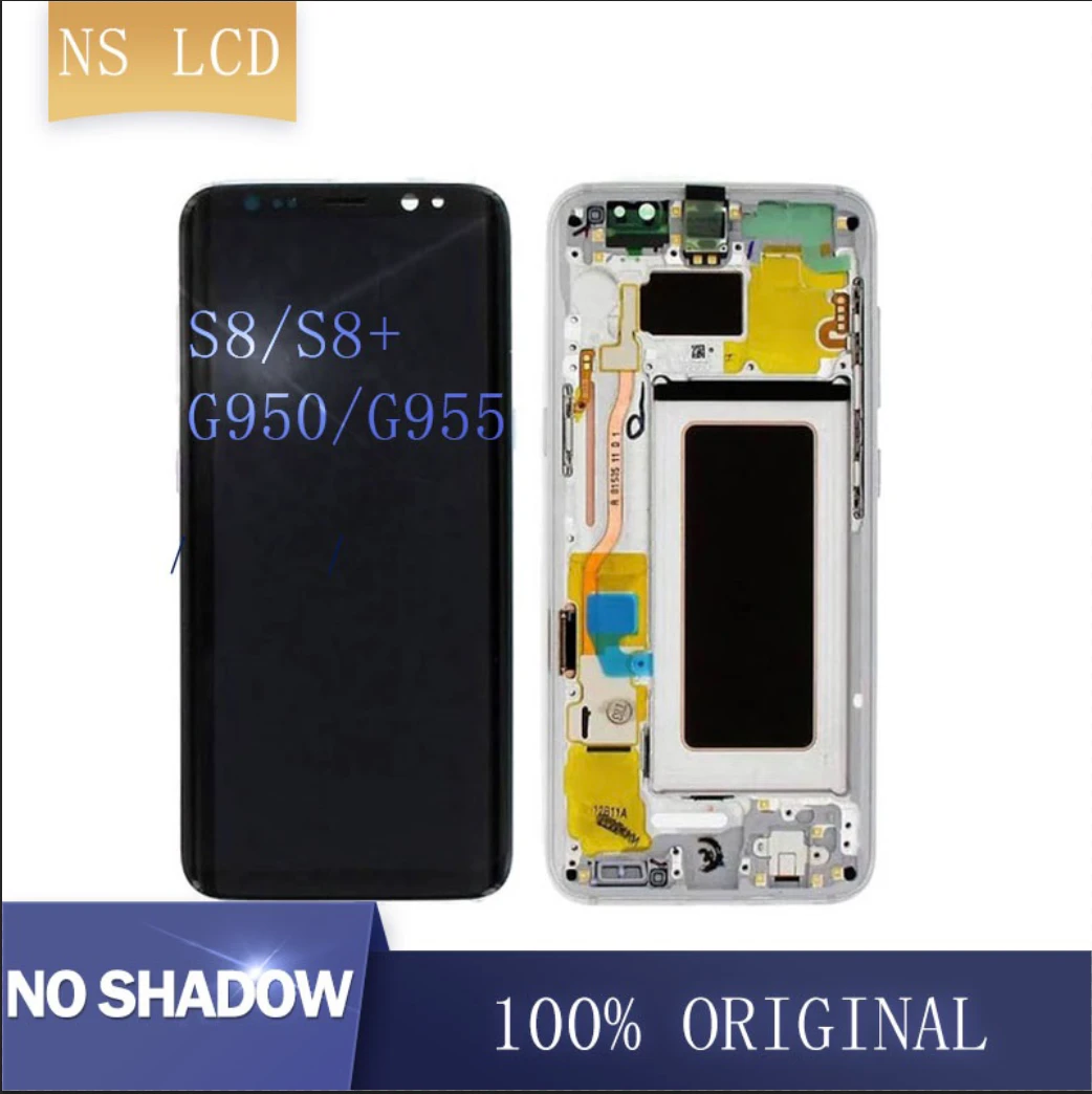 Original AMOLED Display Pantalla g950 g955 Digitar Replacement Lcd for ...