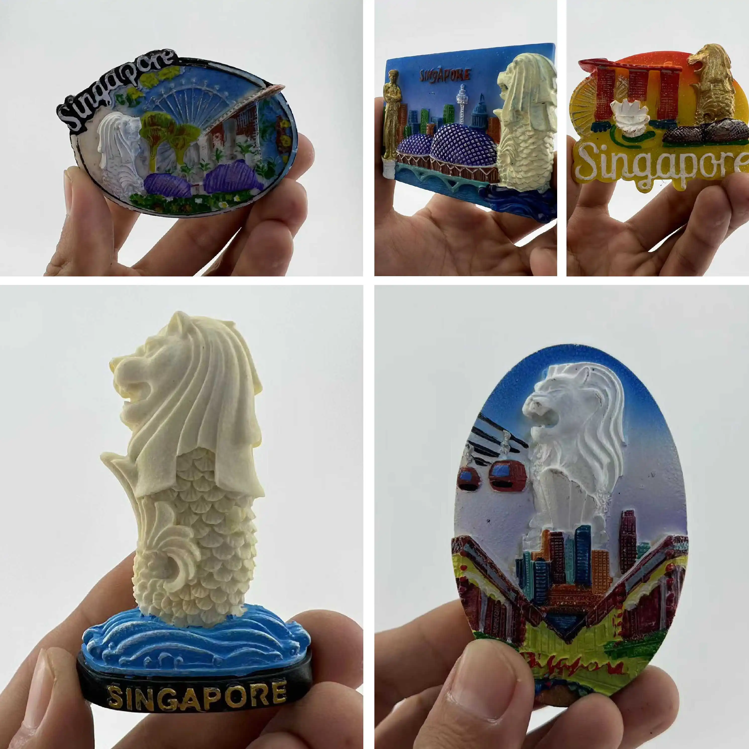 Singapore-Fridge-Sticker-Travel-Souvenir-Three-dimensional-Decorative ...