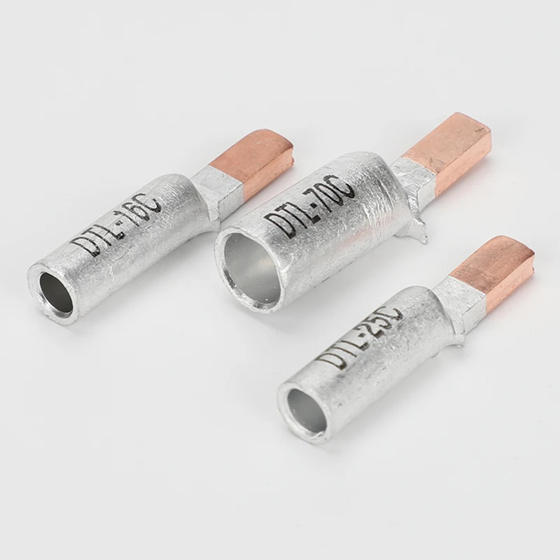 10Pcs C45 Circuit Breaker Copper Aluminum Cable Crimp Terminal Bare ...