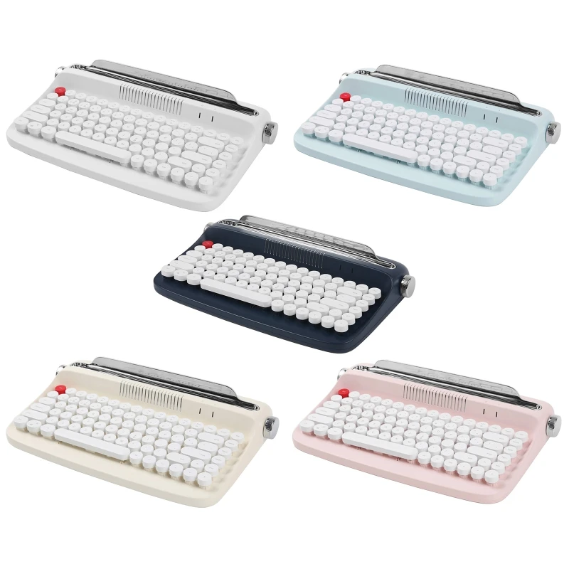 Bluetooth-compatible-Wireless-Keyboard-Office-Typewriter-Mechanical ...