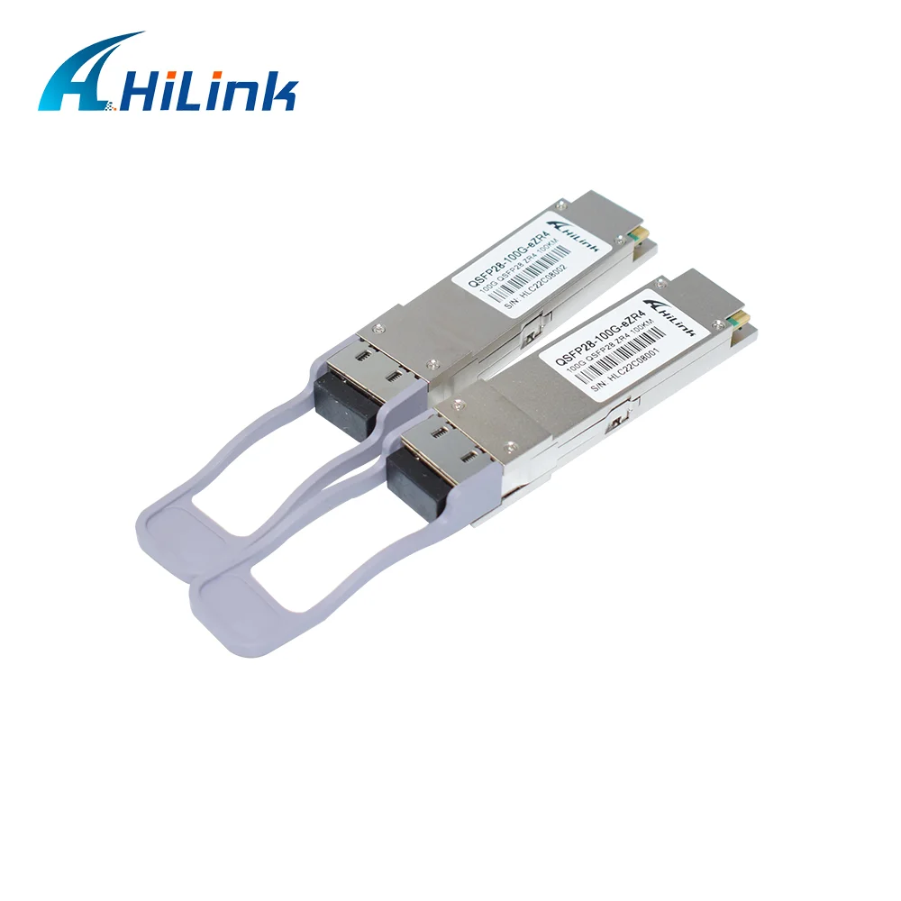 QSFP28 100G eZR4 de alta velocidad QSFP28 100 Gb/s monomodo 100km ...