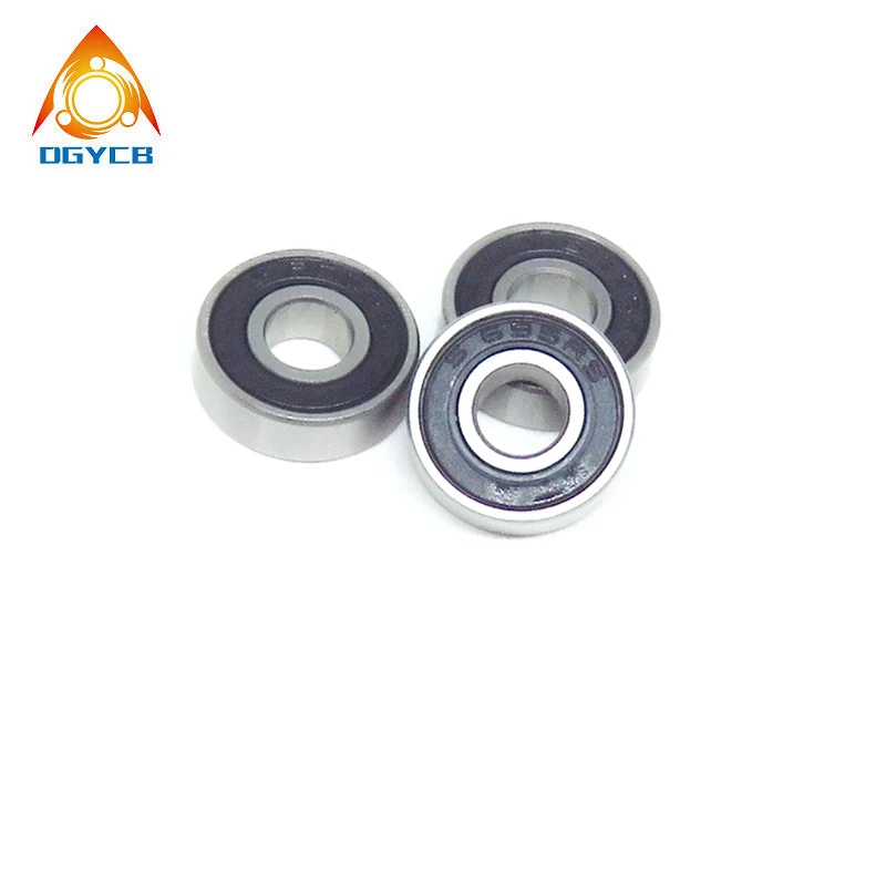 10pcs S695RS Bearing 5x13x4 695 RS Stainless Steel Bearing S695 2RS ...