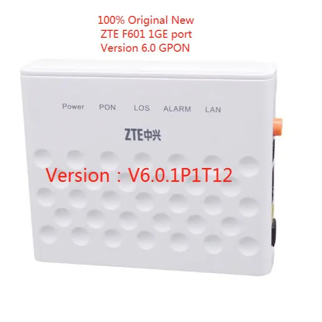 100% Original New Zte F601 1ge Port Version 6.0 Gpon Terminal Ont ...