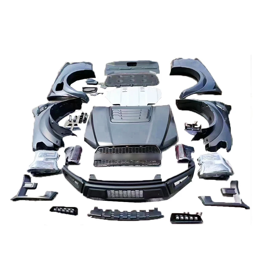Car-Body-kit-For-Ford-Ranger-T6-T7-T8-Upgrade-To-F150-Raptor-Body-Kit ...
