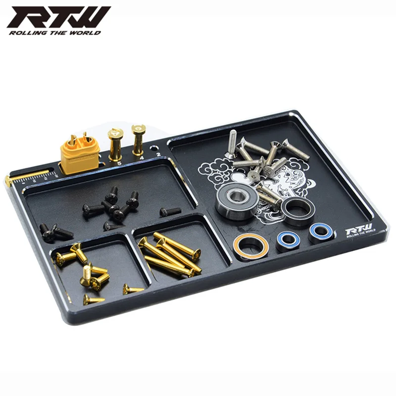 RTW-Aluminum-Alloy-Parts-Storage-Tray-Compartment-Screw-Storage-Tool ...