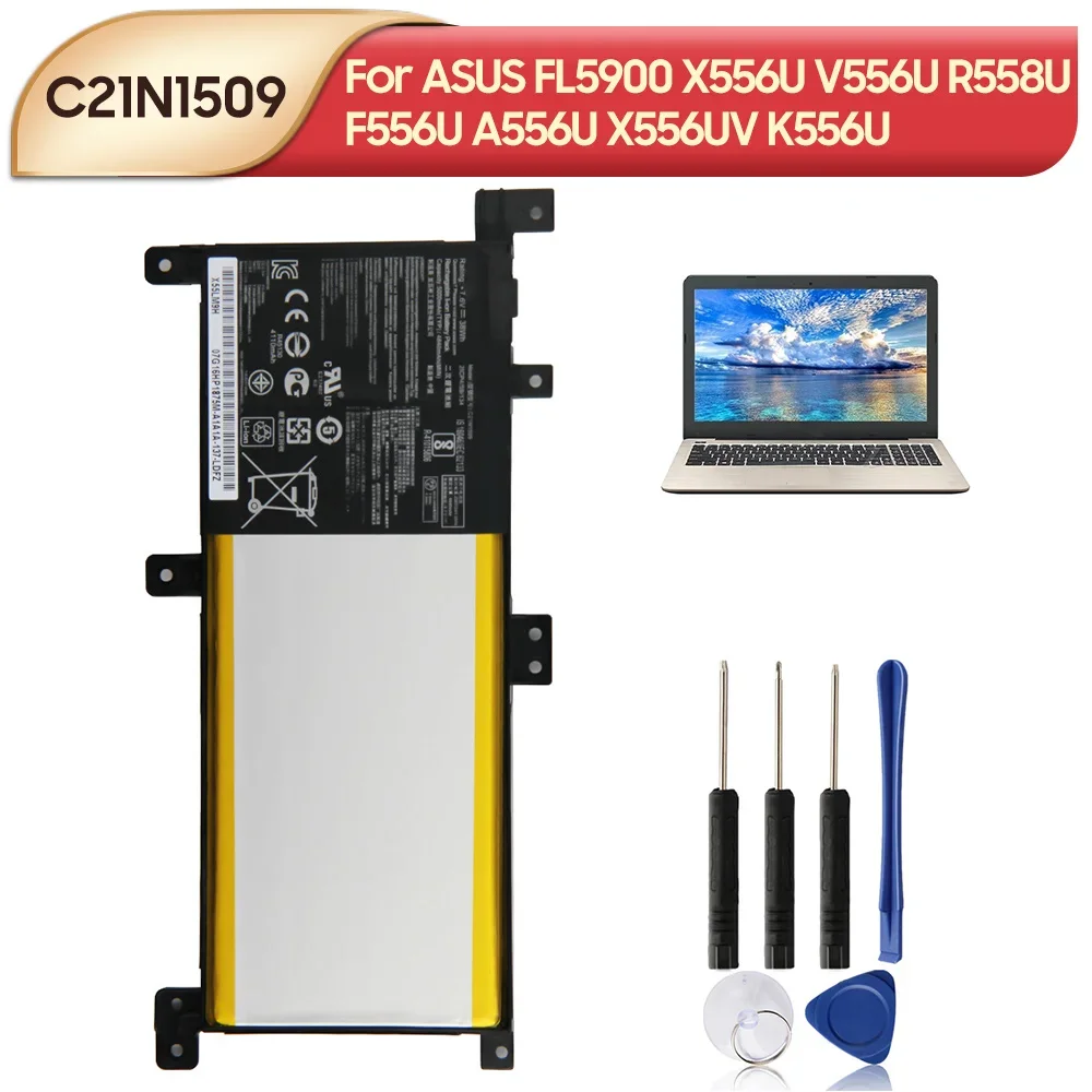 Original-Replacement-Battery-C21N1509-For-ASUS-FL5900-X556U-V556U-R558U ...