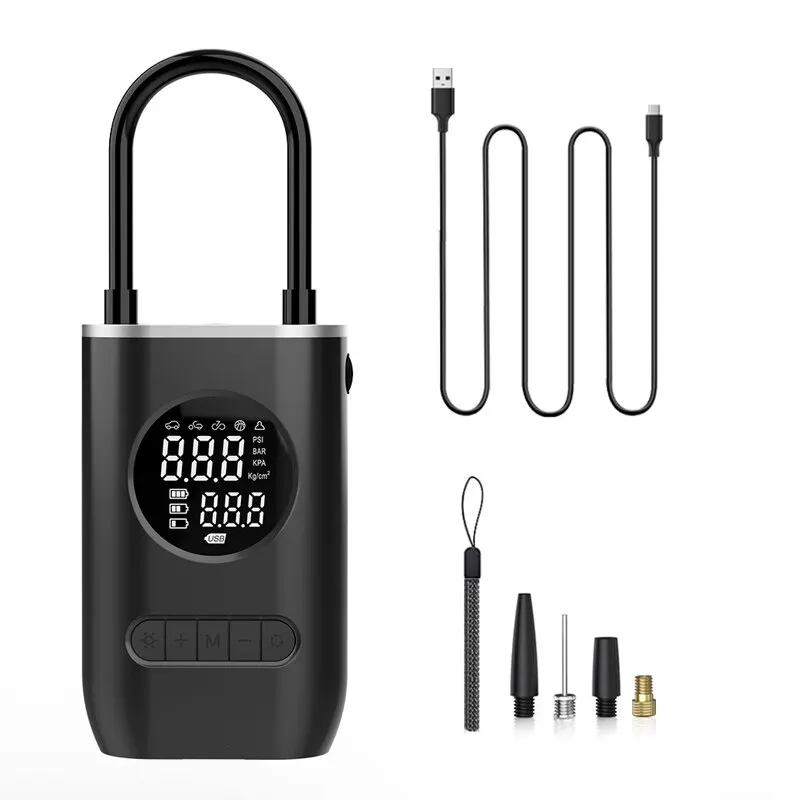 1-Set-Car-Mounted-Inflation-Pump-Portable-Mini-Inflation-Pump-Tire ...