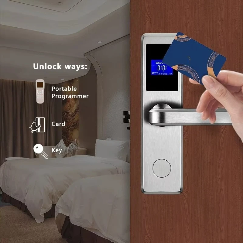 New Hot Hotel Lock, Electronic Keyless Digital Hotel Smart Key Card ...