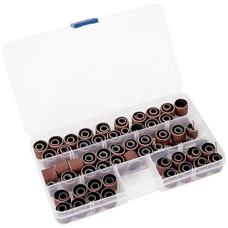 104-Piece-Grinding-And-Polishing-Set-Nail-Drill-Sanding-Belt-Coarse ...