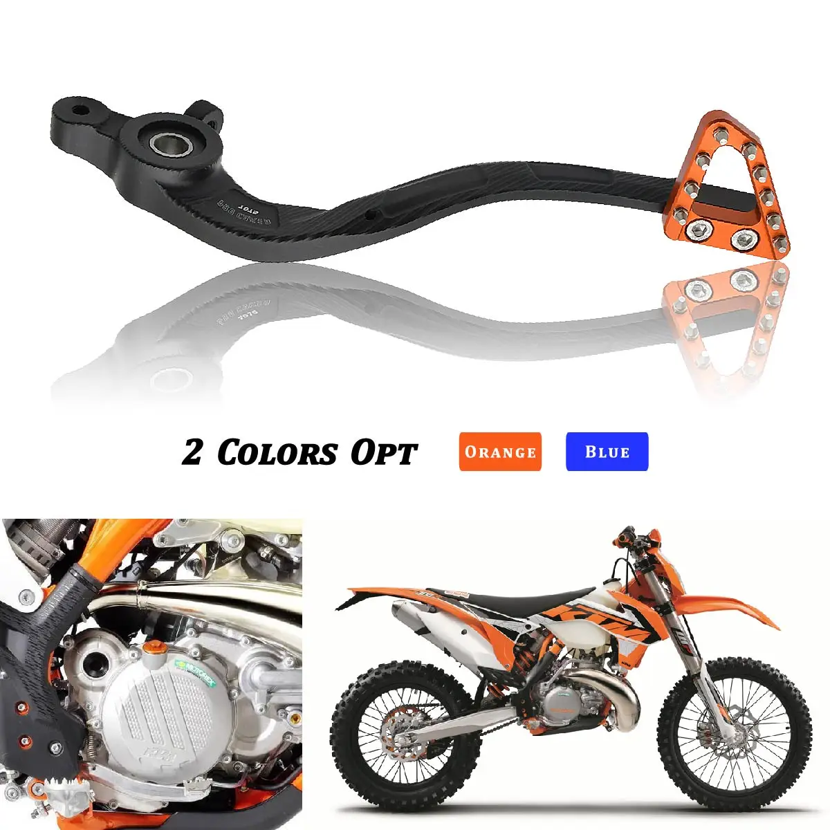 For-KTM-Rear-Foot-Brake-Lever-Pedal-Motorcycle-CNC-SX-XCW-EXC-EXCF-XC ...