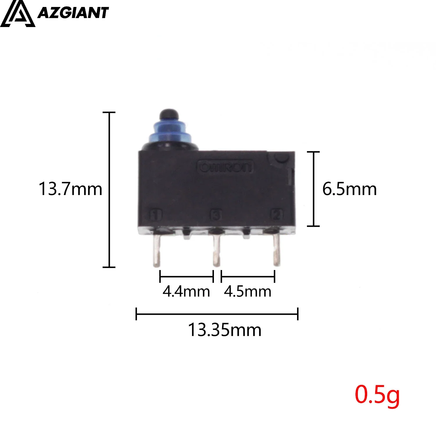 1pc-original-D2HW-car-door-lock-micro-switch-3-feet-waterproof-touch ...