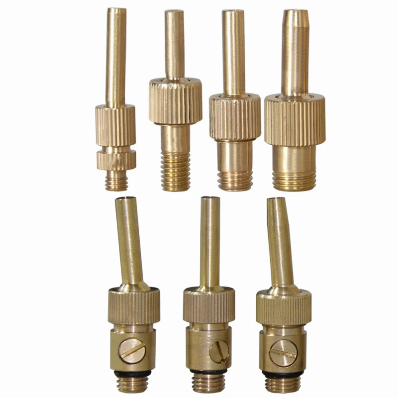 M6 M8 M10 M12 Male Thread Micro Pure Jet Straight Water Curtain ...