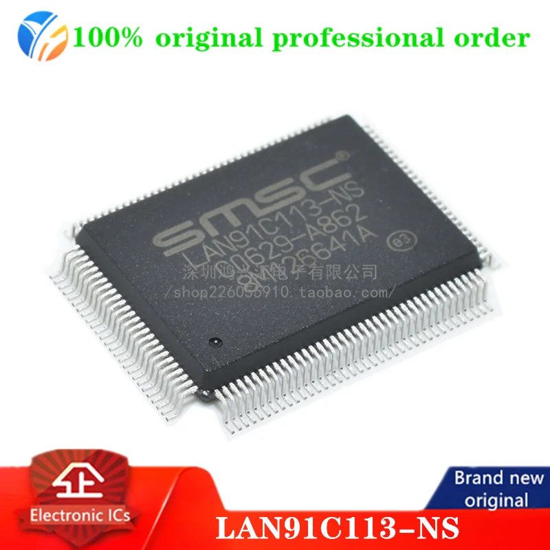 100% original LAN91C113 NS Ethernet CTLR Single Chip 10Mbps/100Mbps 3 ...