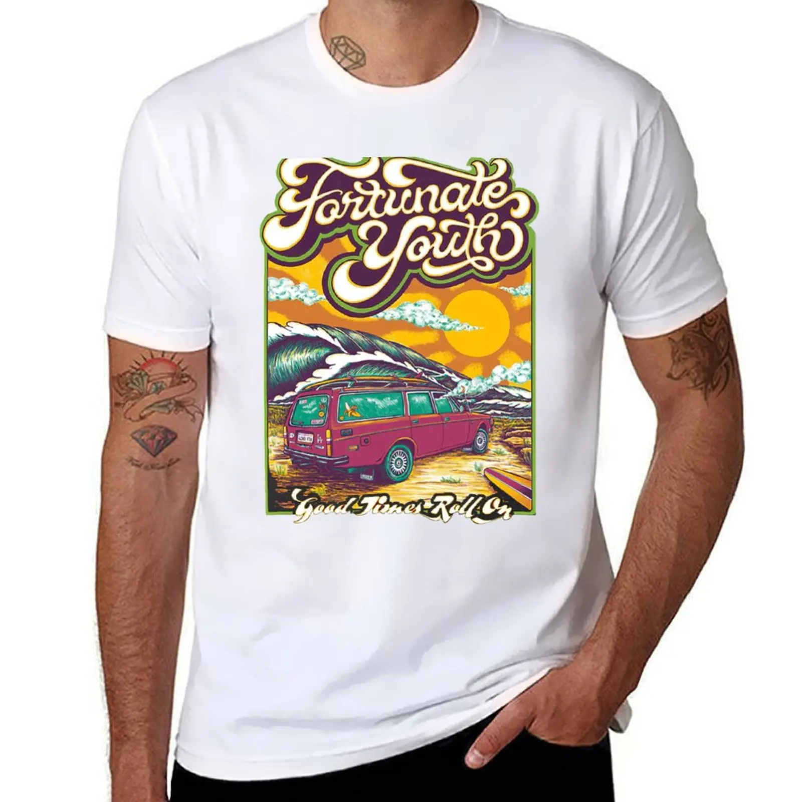 fortunate youth T-Shirt t shirt man luxury anime tshirt T-Shirt ...