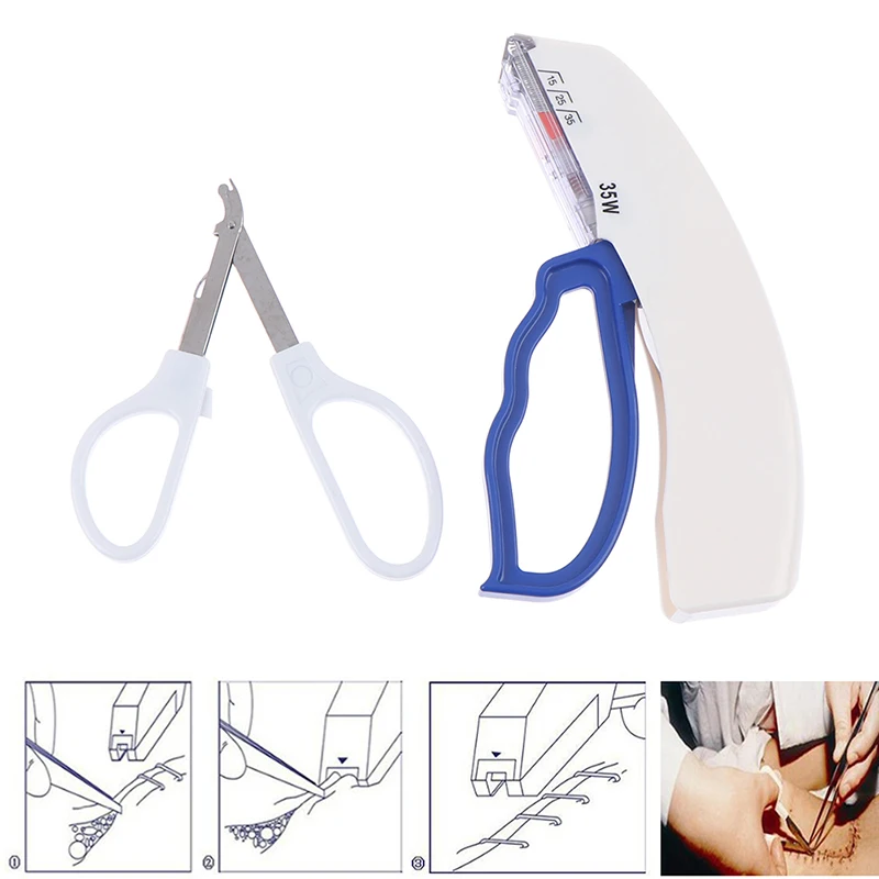 Skin-Stapling-Stitching-Device-Surgery-Surgical-Clipper-Stapler-Needle ...