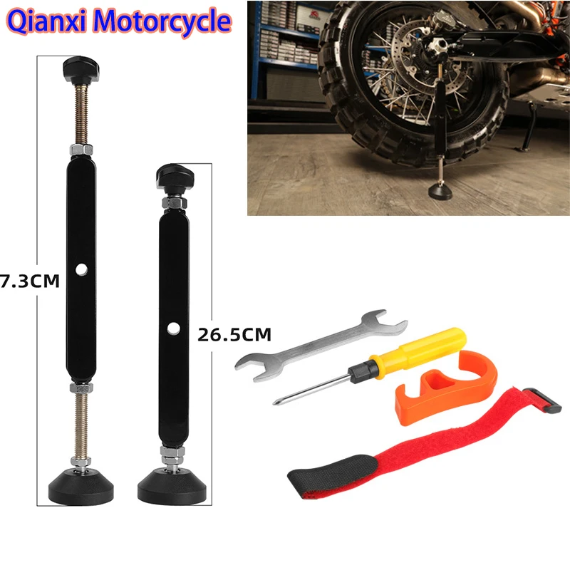 Motocicleta Portable Lift Stand Trail Stand Roda traseira Suporte ...