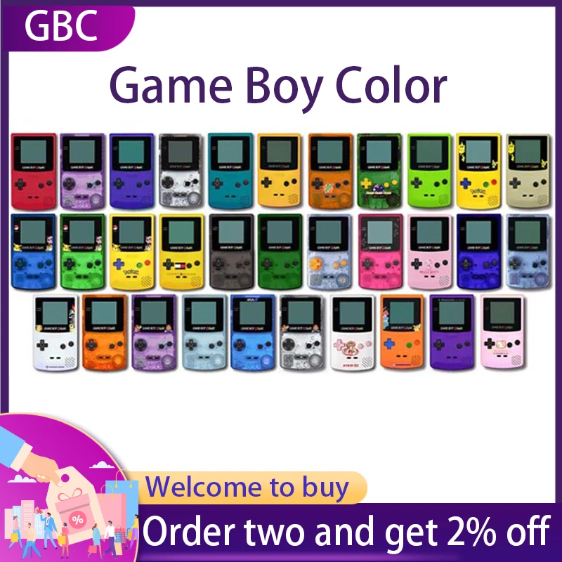 Original Game Boy Color Game Console for Nintendo GBC Gameboy Color CGB ...