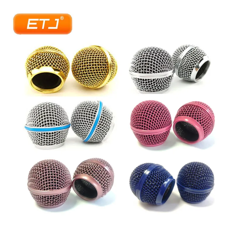 30pcs-New-Arrival-Mesh-Grille-Ball-Head-Metal-For-Microphone-Beta58-SM ...