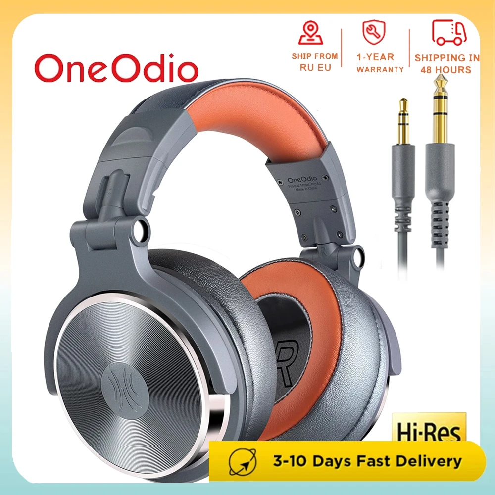 Oneodio Pro-10 Wired Professional Studio Dj Headphones Stereo ...