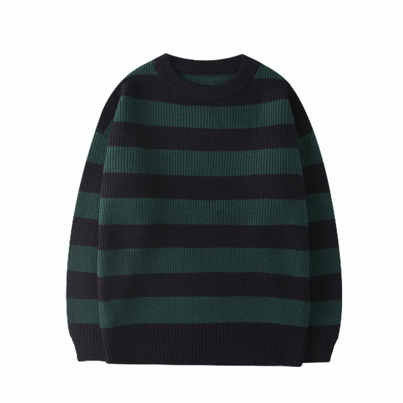 NewStriped-Knitted-Sweater-Men-Women-Vintage-Tate-Langdon-Loose ...