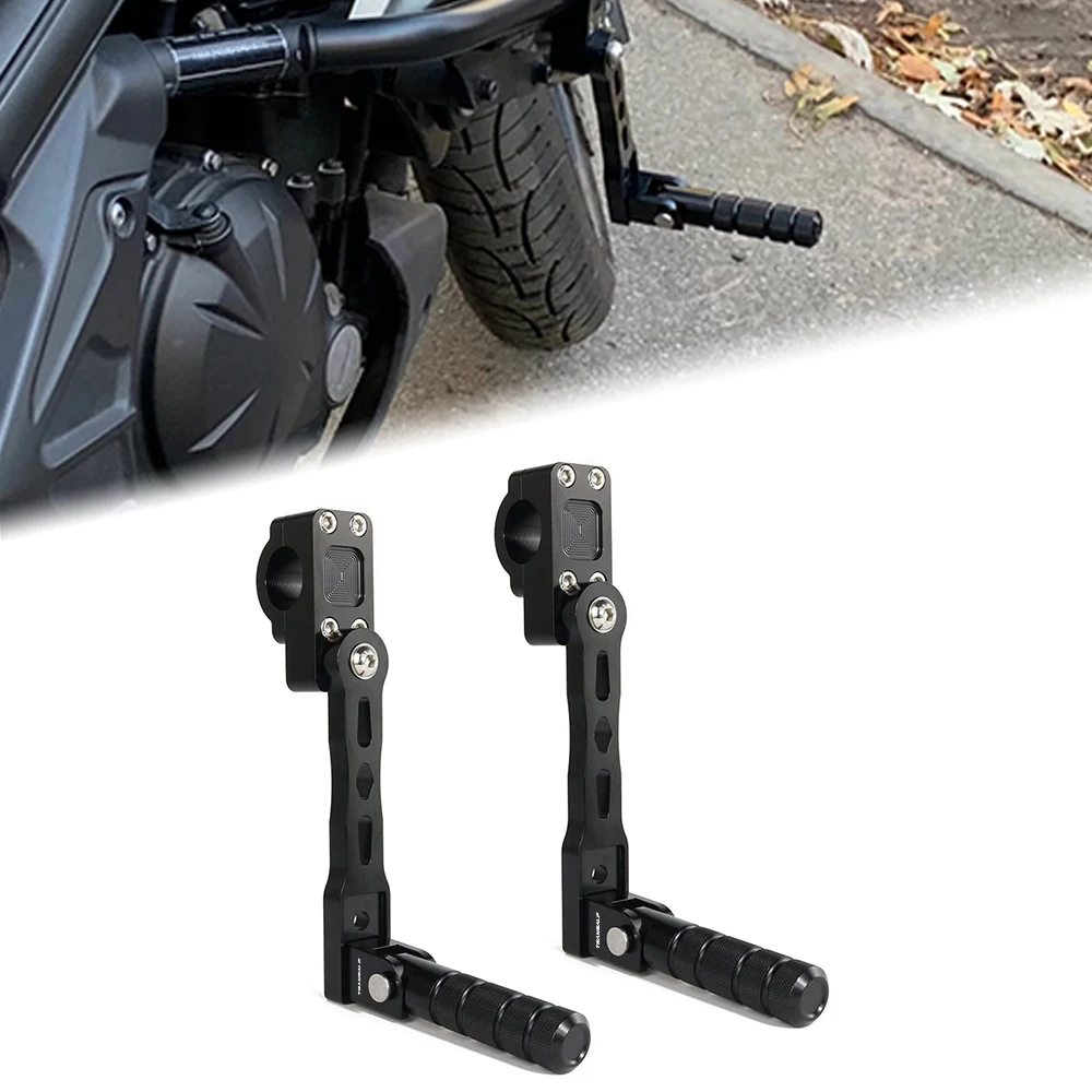 Motorcycle-Rider-Adjustable-Foot-Pegs-Kit-Fit-For-Honda-Transalp-600 ...