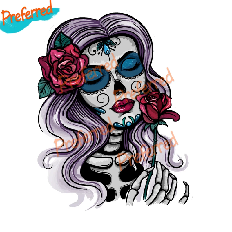 Sugar Skull Pin Up Sketches