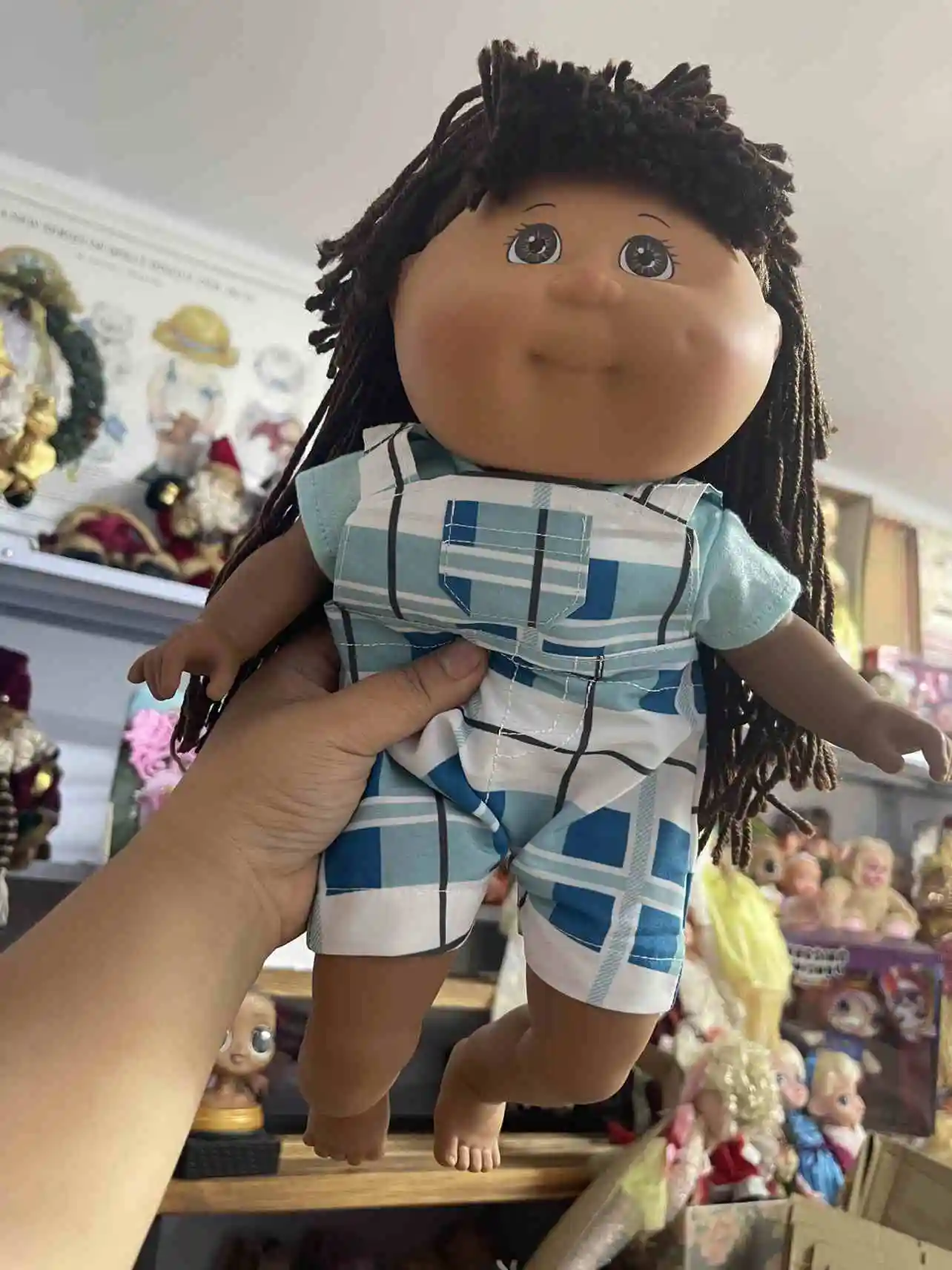 En existencia Muñeca Cabbage Patch original Muñeca de vinilo Linda Muñeca de algodón PP ...
