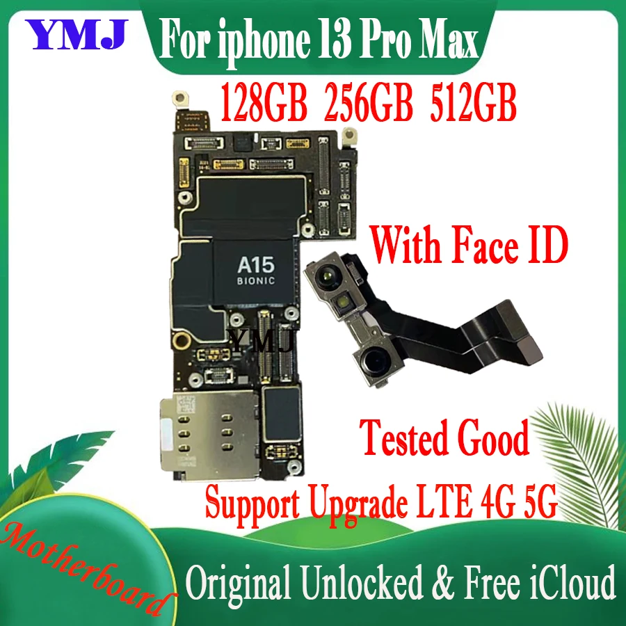 Placa-l-gica-Original-100-para-iPhone-13-PRO-MAX-placa-base-con ...