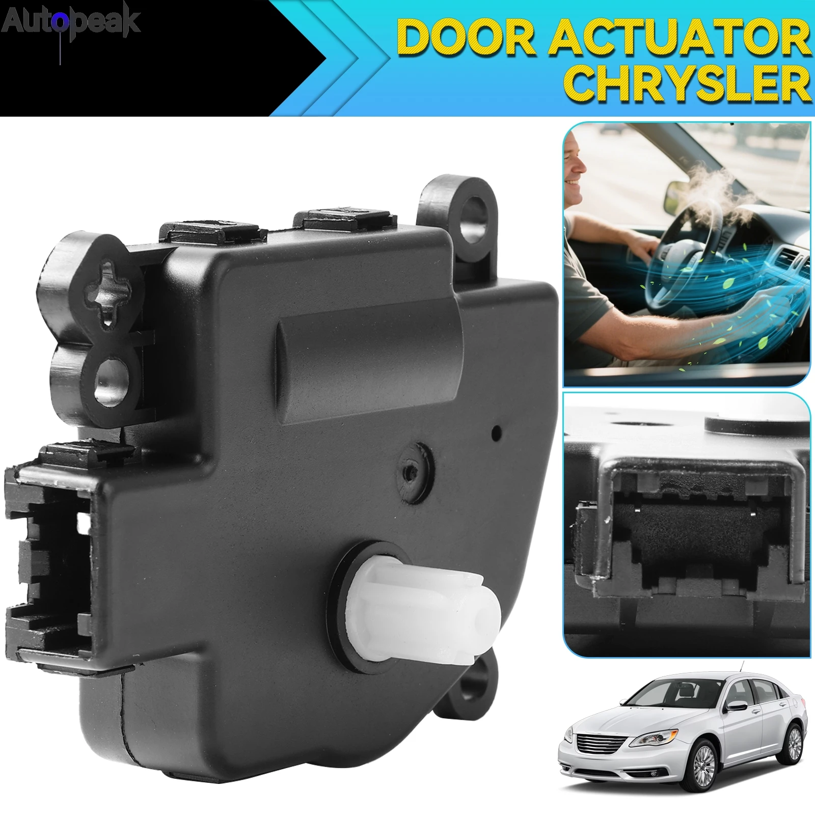 HVAC Air Blend Door Actuator 68018109AA For Chrysler Dodge Avenger ...