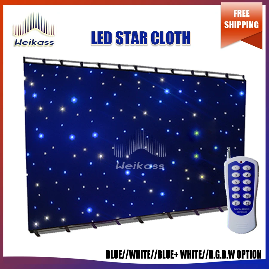Weikass-Top-Quality-LED-Backdrop-LED-Star-Cloth-Starry-Sky-Curtain ...