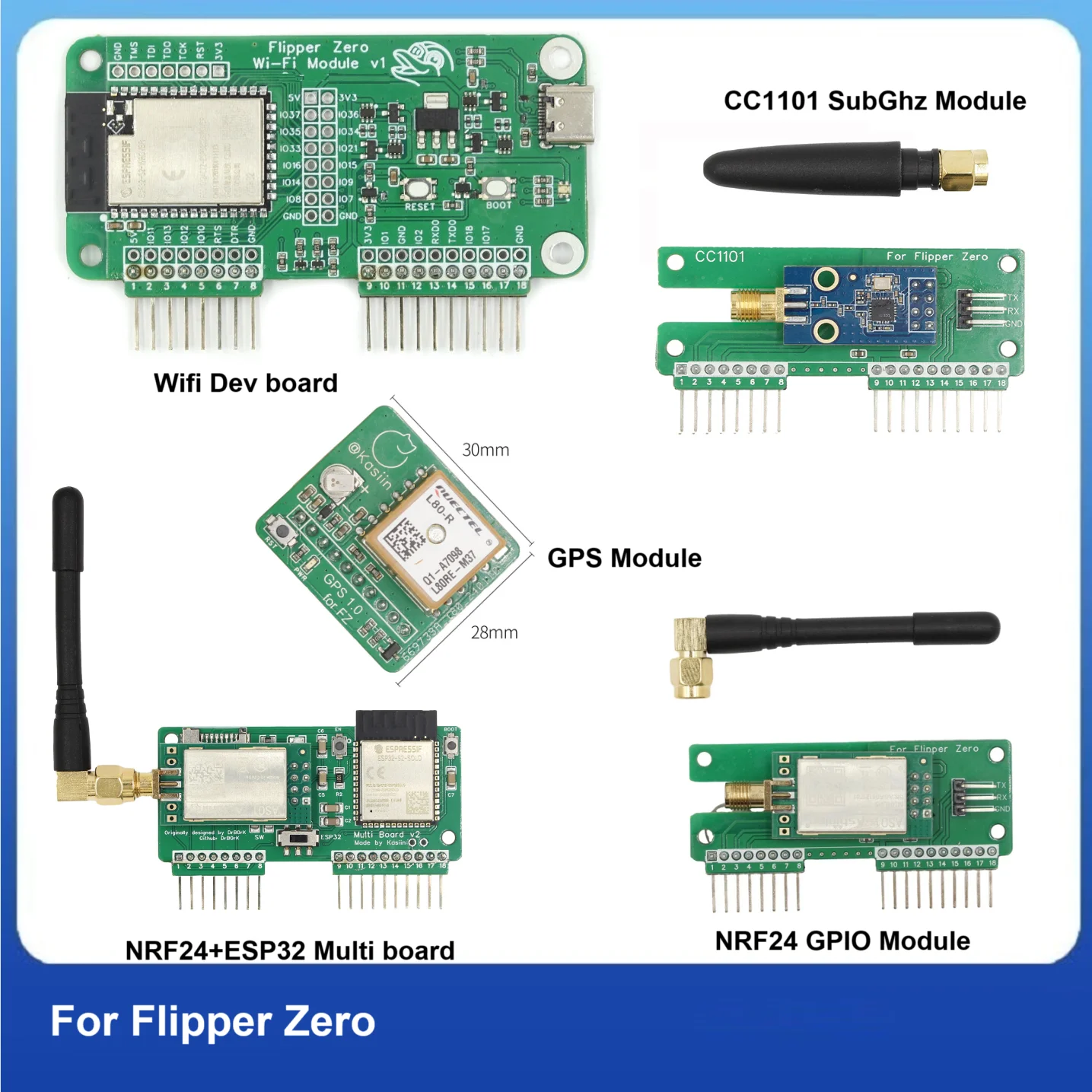 M-dulos-Flipper-Zero-WiFi-DevBoard-Multiboard-CC1101-NRF24-GPS-ESP8266 ...