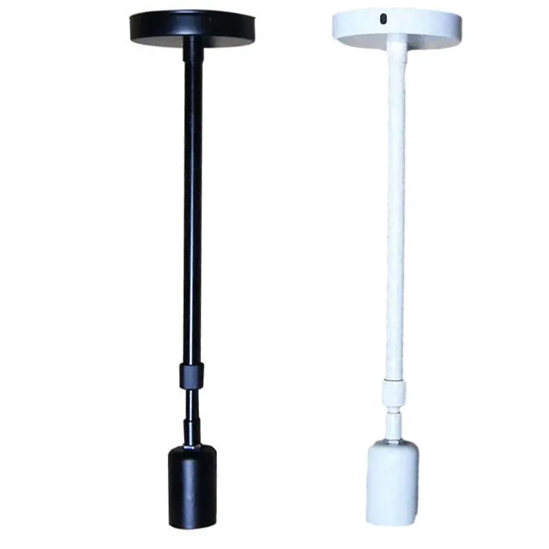 Pipe-Erected-Lamp-Base-E27-Holder-Ceiling-Home-Decor-Adjustable-Length ...
