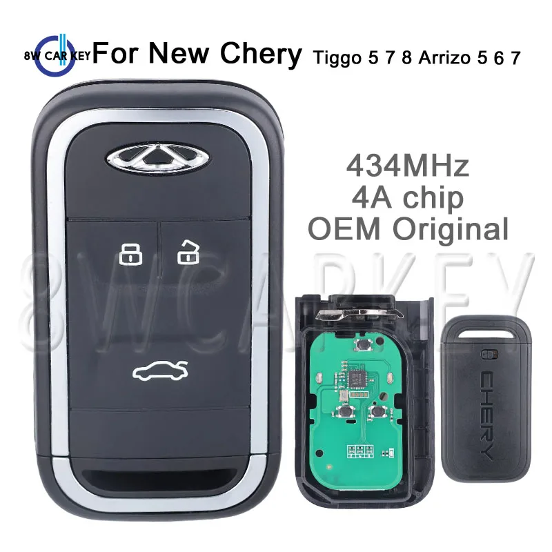 OEM Origin Car Remote Key Suitable For New Chery Tiggo 5 7 8 Arrizo 5 6 ...