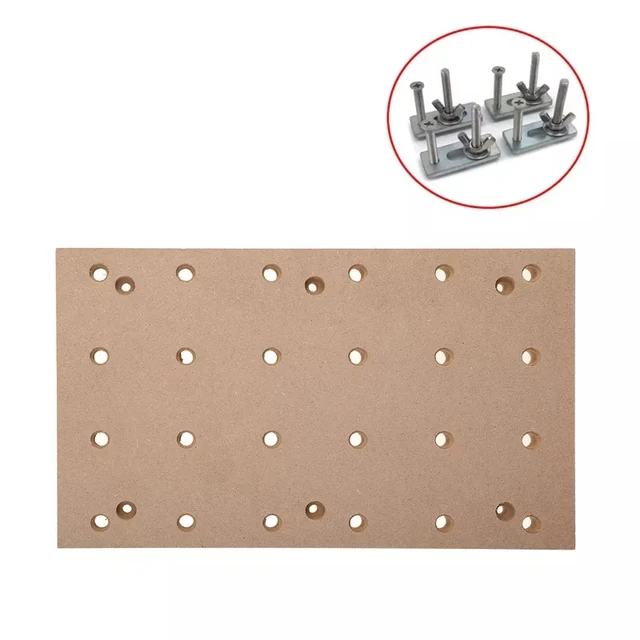 Mdf Spoilboard Workbench Protection Board Cnc 30*18 Előre Telepített M6 ...