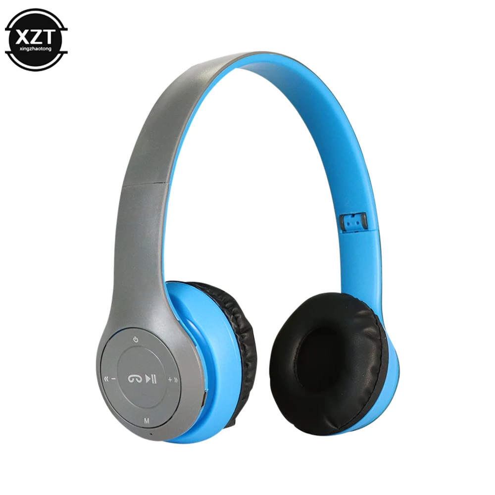 New P47 Wireless Headset 5.0 Bluetooth Headphones Foldable Bass HiFi ...