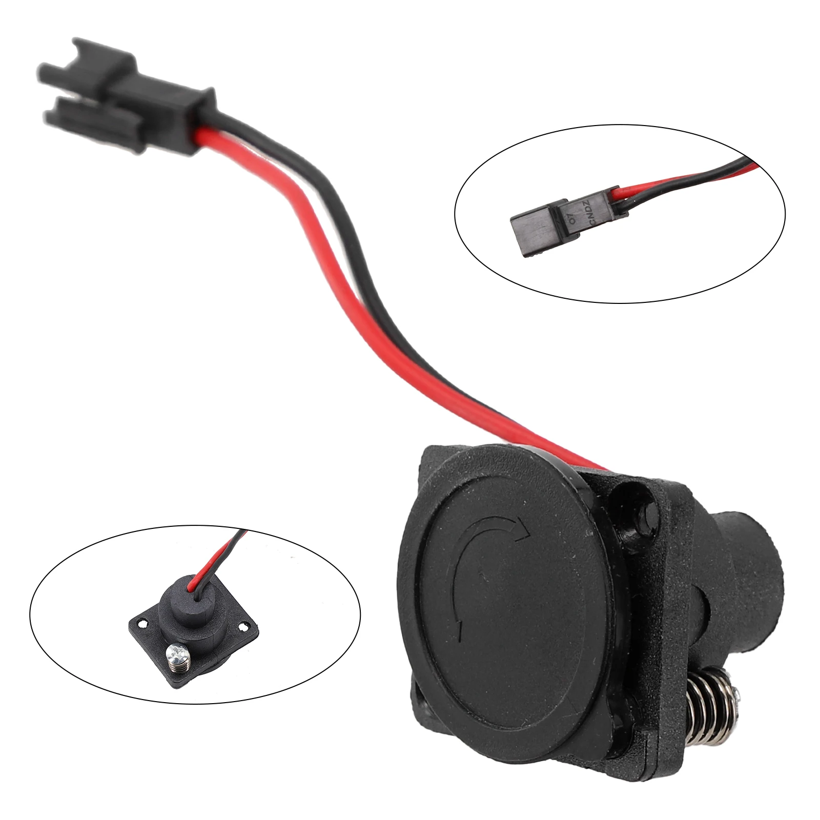 Electric-Scooter-Ebike-Charging-Port-DC2-5-Female-Male-Lotus-Charger ...