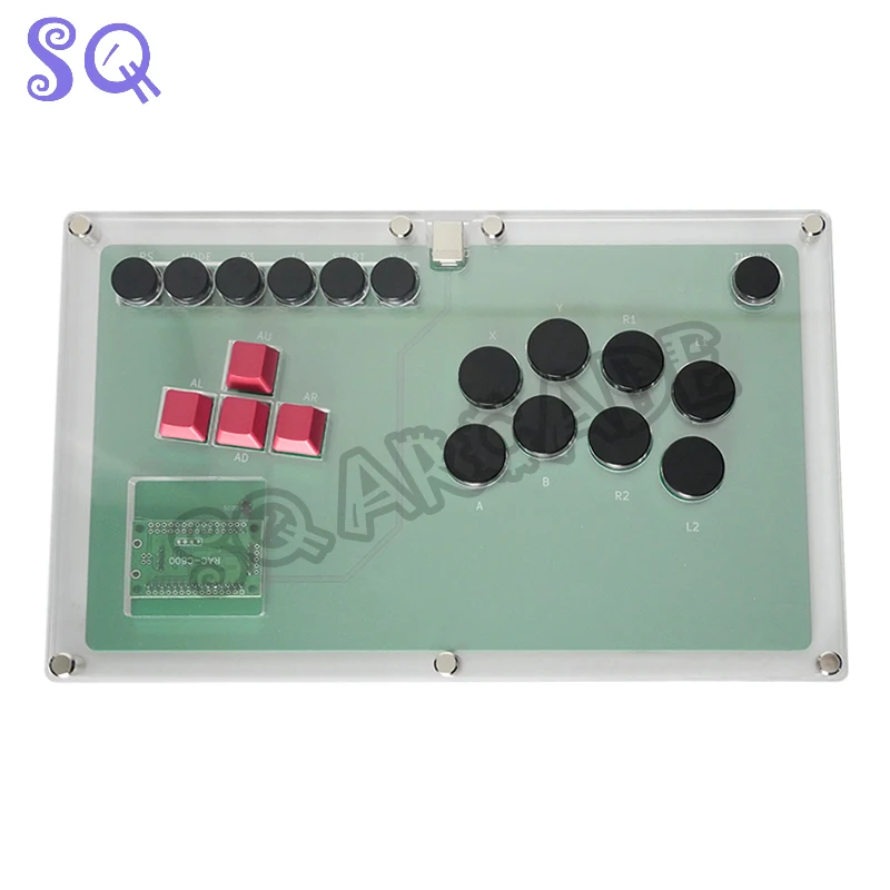 All-Buttons-Mixbox-Style-Arcade-Game-Console-Joystick-Fight-Stick-Game ...