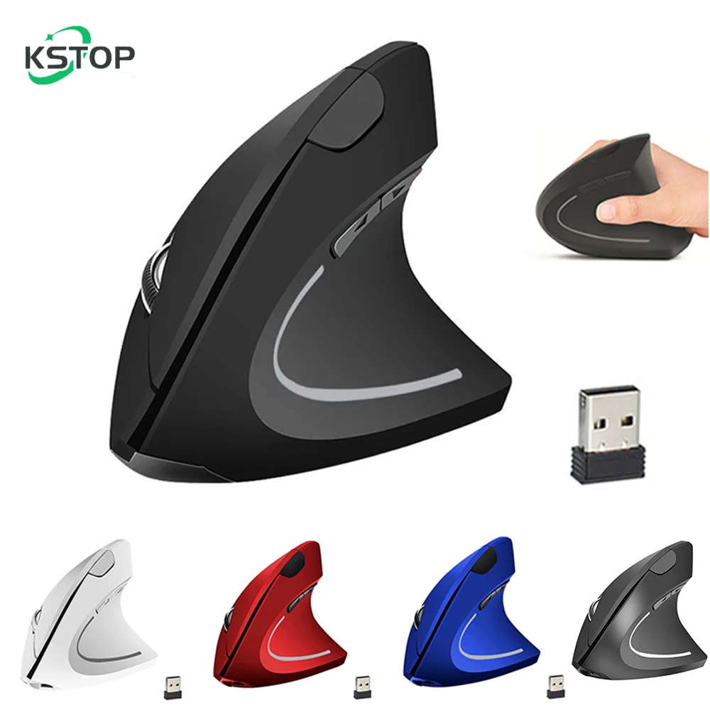 KSTOP-Ergonomic-Vertical-Mouse-2-4G-Wireless-Rechargeable-Vertical-Mice ...